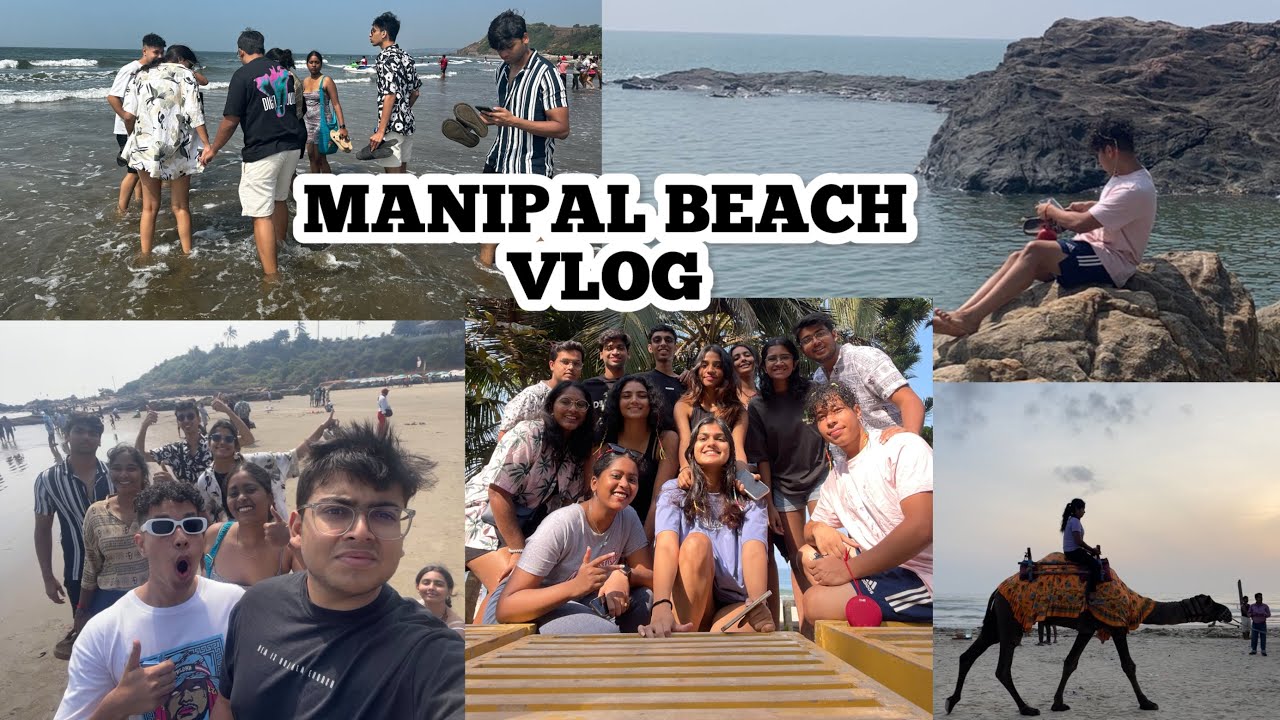 Hodde beach. (Manipal University Vlog) ft Accident 🤯 - YouTube