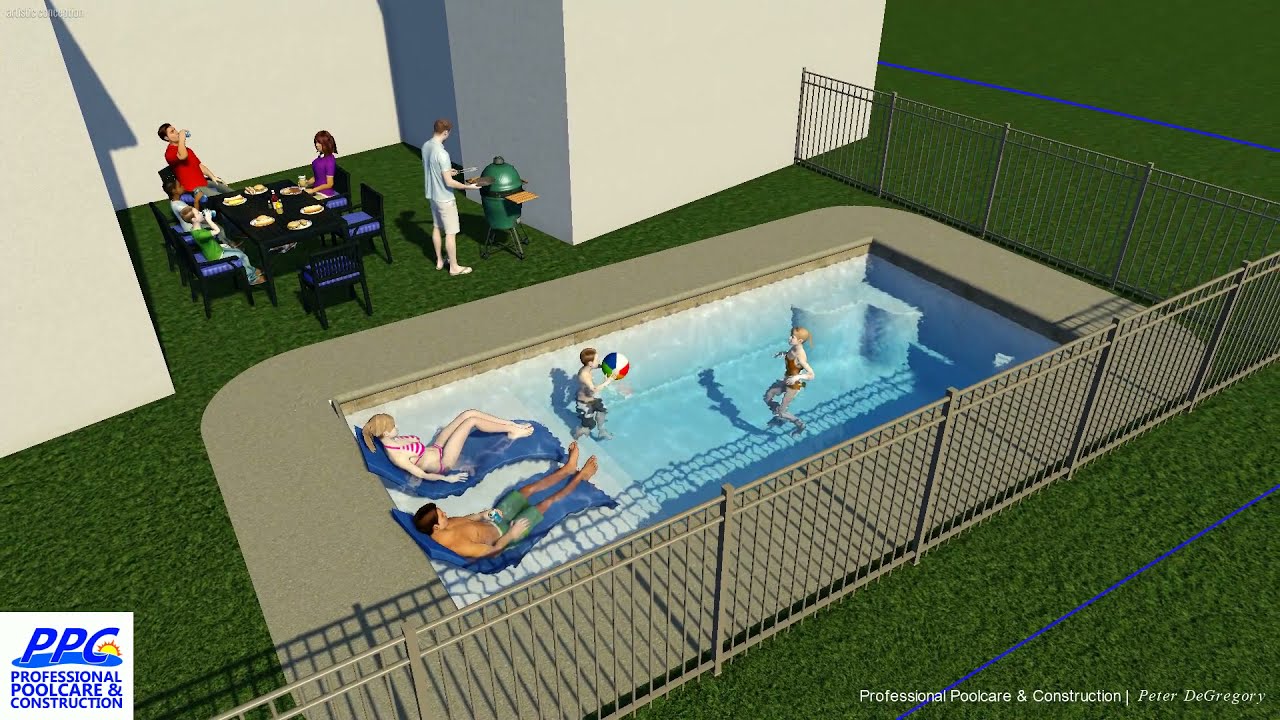 Corinthian 12 Fiberglass Pool Installation - YouTube