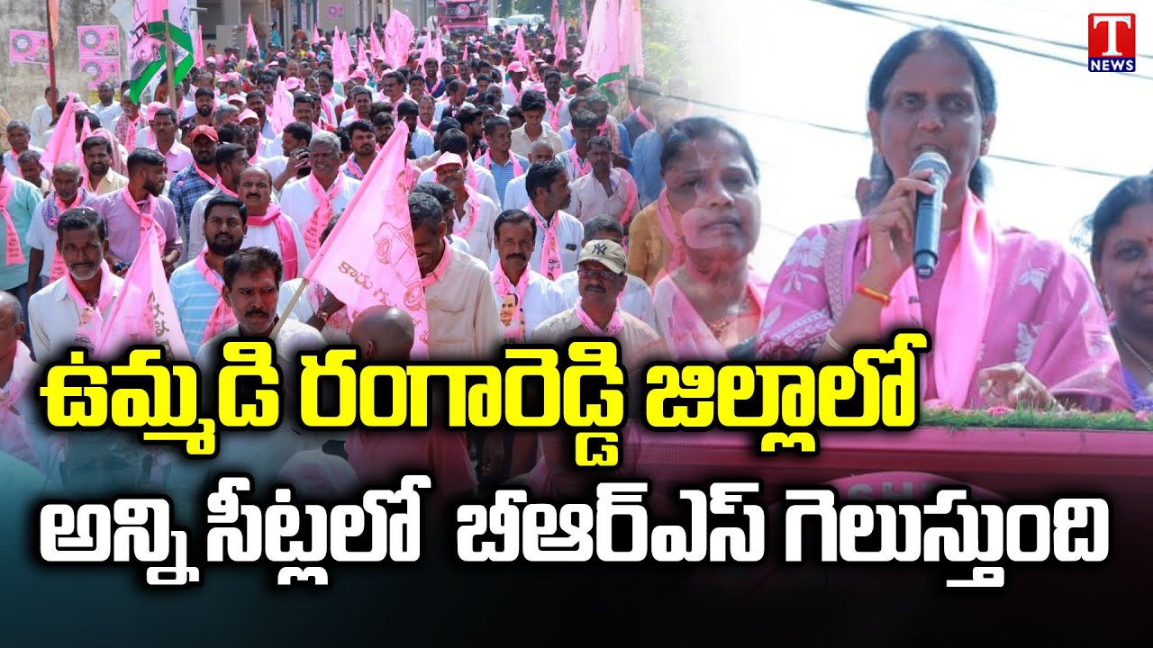 Minister Sabitha Indra Reddy About BRS Govt Schemes, Election Campaign ...