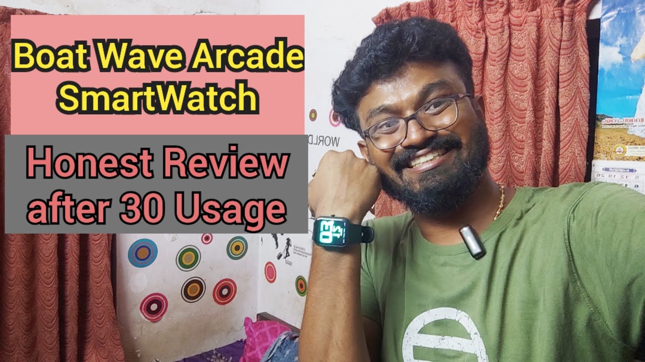 #Boatwavearcade Boat Wave Arcade Smartwatch Review in Malayalam - YouTube