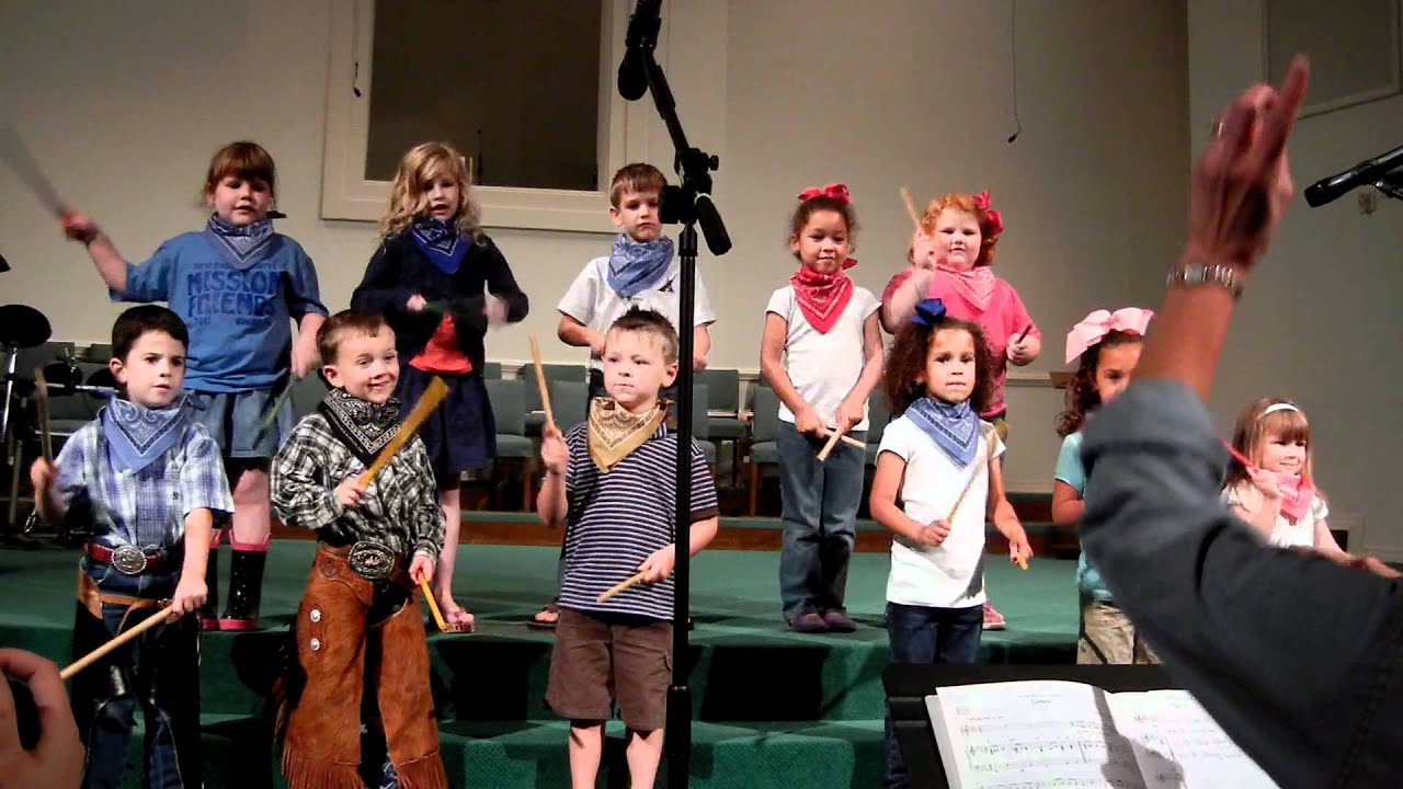 First Baptist Vivian Preschool Choir end of year program Song 2 - YouTube