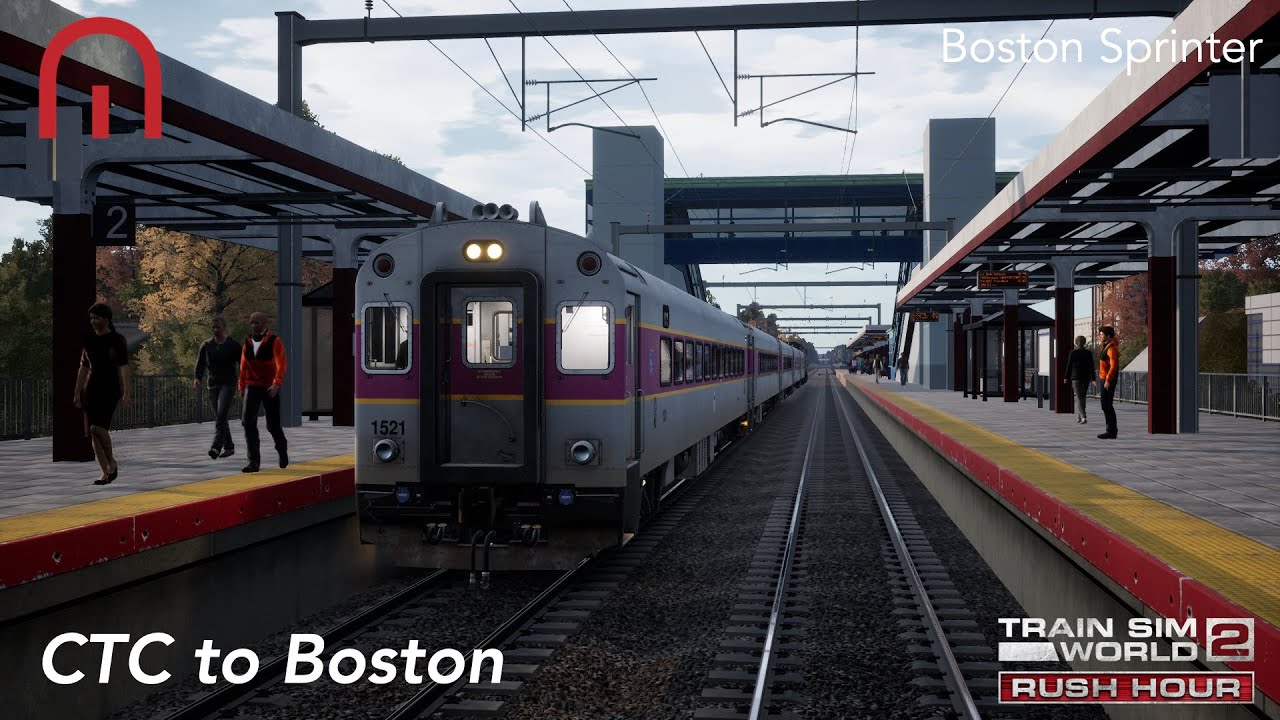 Train Sim World 2 - CTC to Boston - Boston Sprinter - YouTube
