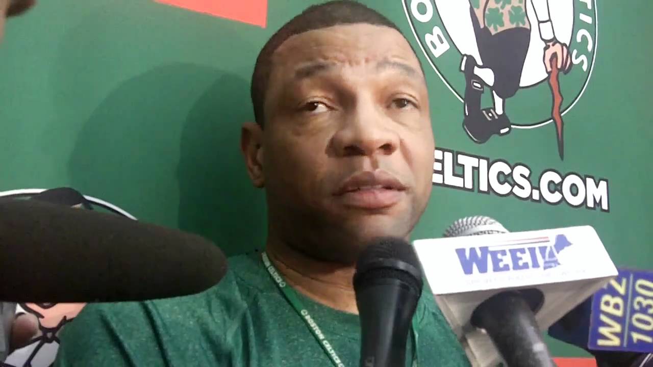 ESPN Boston: Doc Rivers at Monday's practice - YouTube