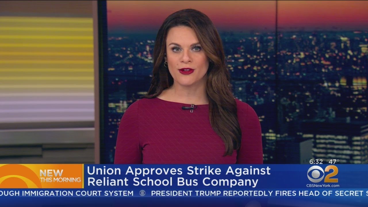 Union Approves Strike Against Reliant School Bus Company - YouTube