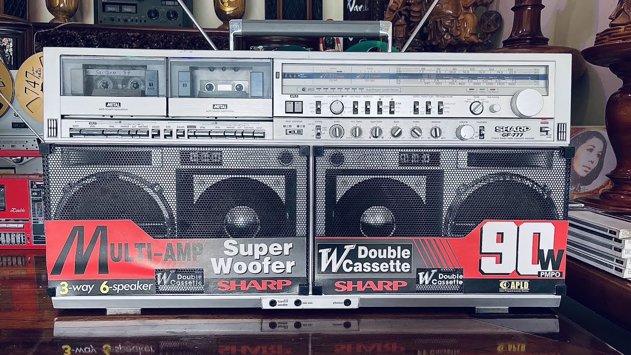 Bóc hộp báo giá đài Sharp GF 777 và nhiều đầu cối Akai 630D- 635D tại ...