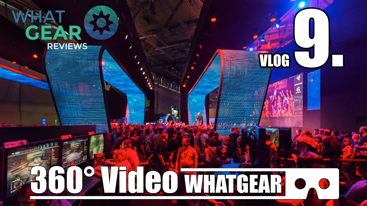 Gamescom 2015 - Sony Playstation Project Morpheus Booth - 360 video ...