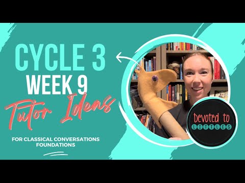 CC Cycle 3 Week 9 Tutor Ideas and Tin Whistle! - YouTube