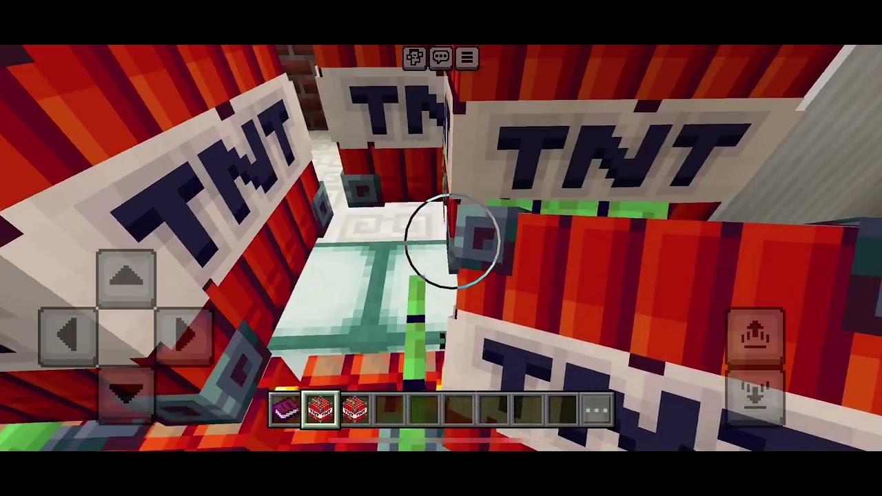 Huge tnt explosion in Minecraft - YouTube