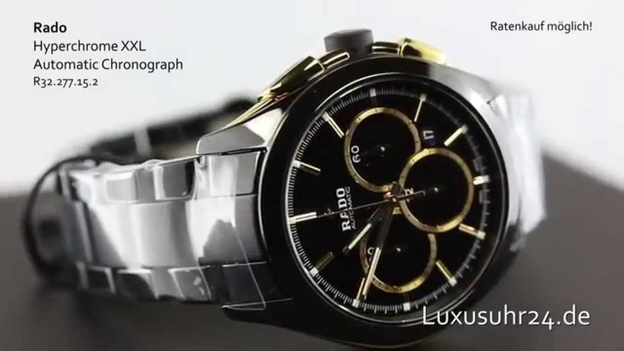 Rado Hyperchrome XXL Automatic Chronograph R32.277.15.2 Luxusuhr24 ...