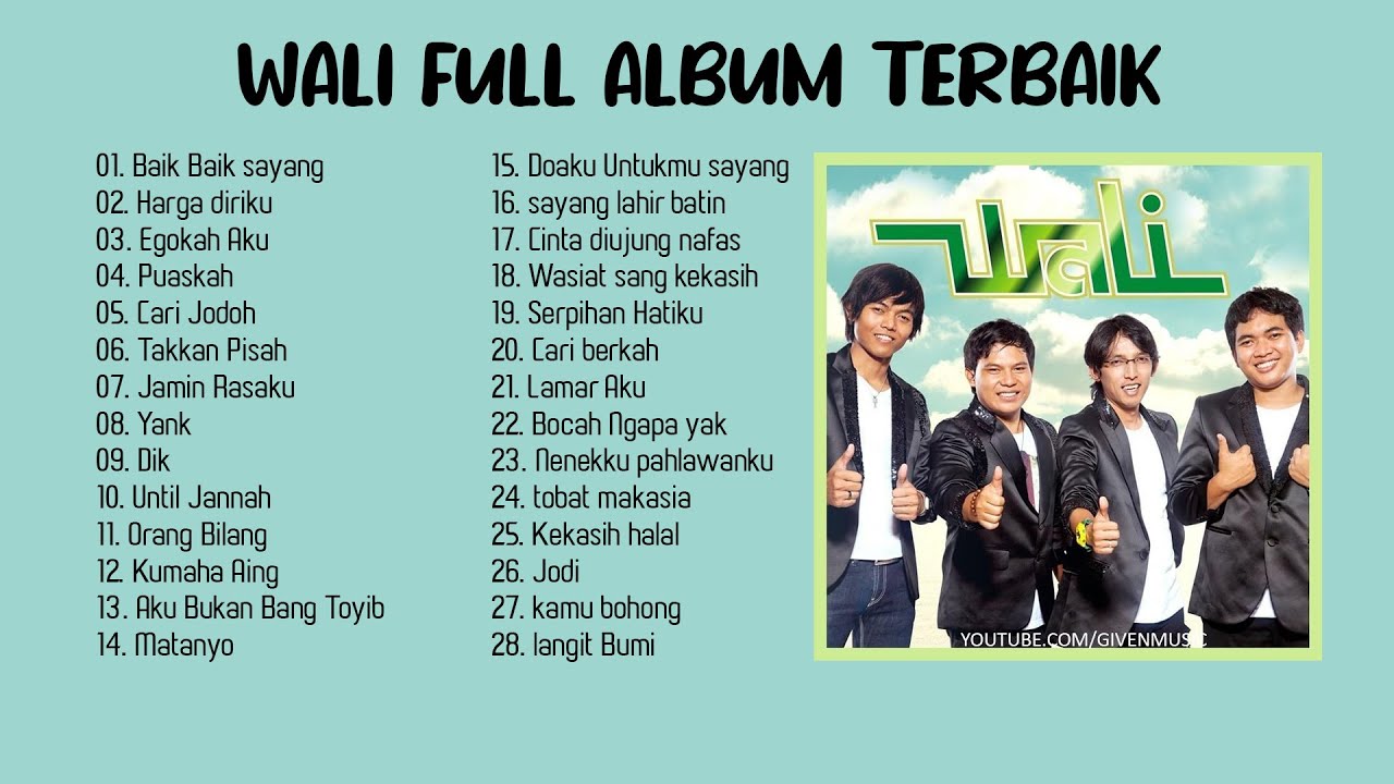 Wali Full Album Terbaik - Lagu Enak Didengar Saat Kerja - YouTube