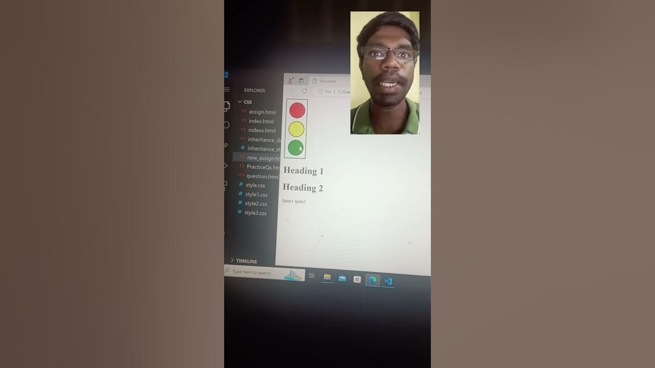 Web Development Challenge Day 6: Part 3 | What is Display Property is CSS | Inline & Block ...