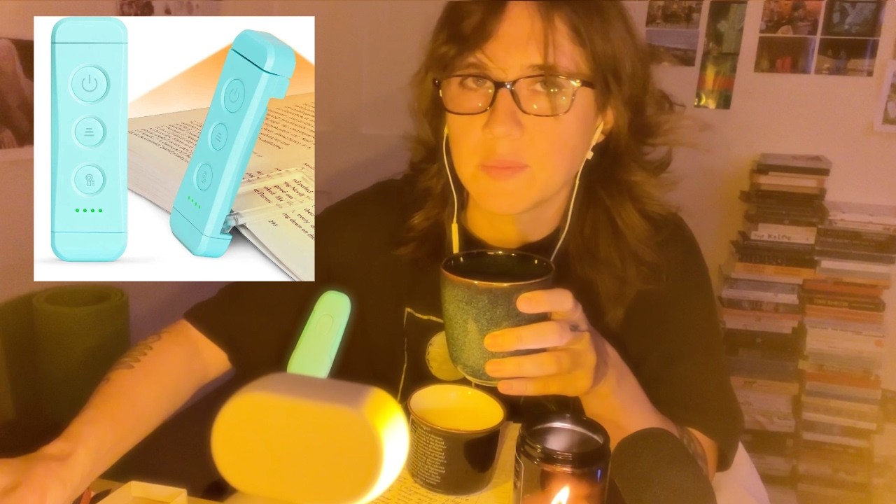 Initiating you Into the cult of the reading light (ASMR) - YouTube