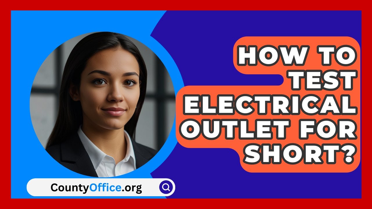 How To Test Electrical Outlet For Short? - CountyOffice.org - YouTube