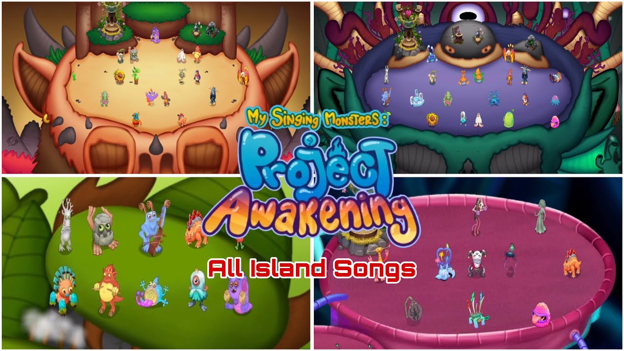 My Singing Monsters: Project Awakening: All Islands - YouTube