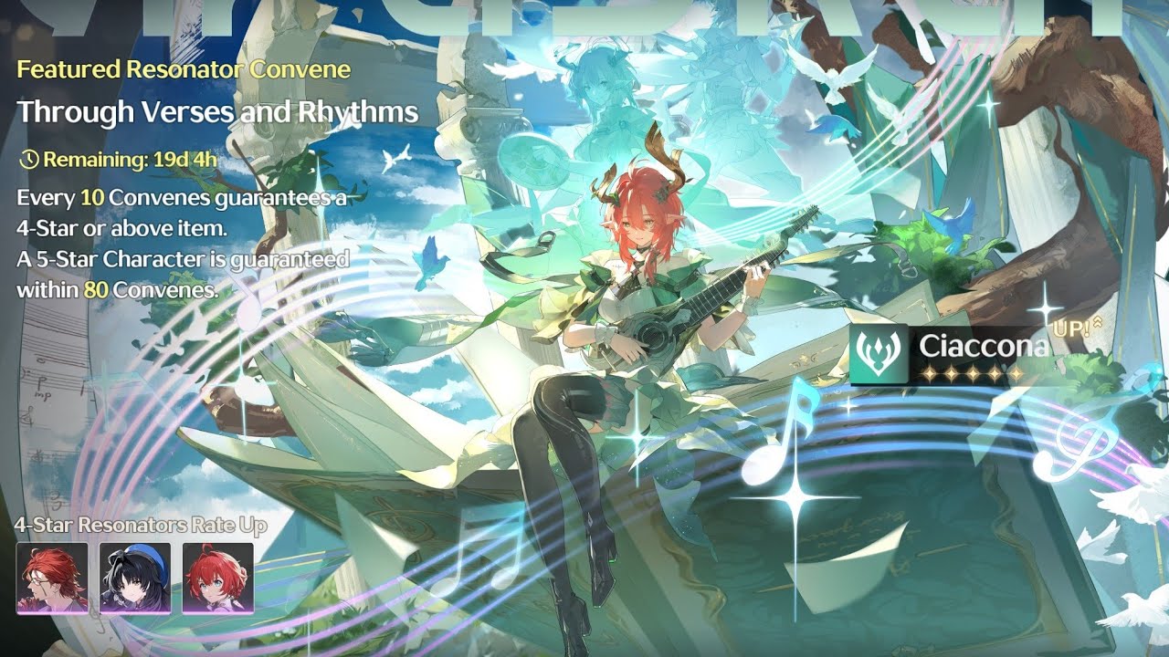 Ciaccona Convene Banner Pulls | Wuthering Waves - YouTube