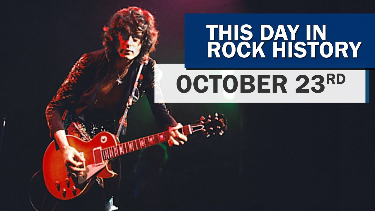 This Day in Rock History: October 23 - YouTube