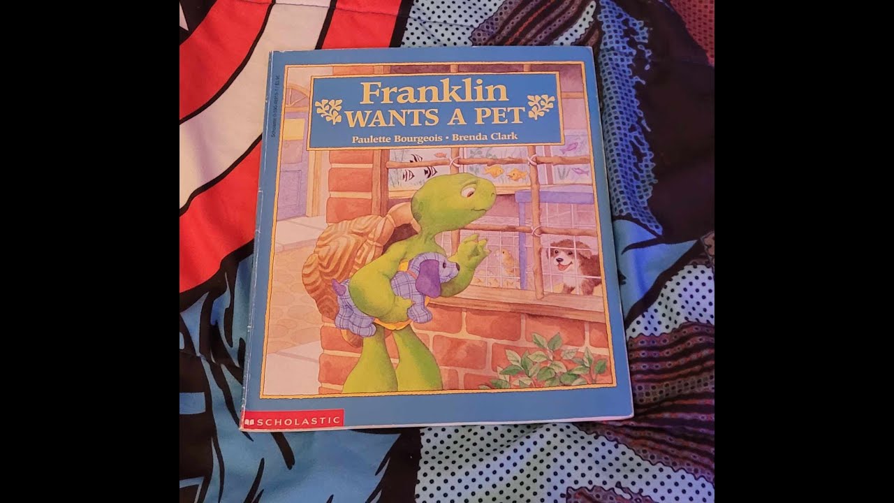 episode 430 Franklin want a pet 1995 book on tape - YouTube