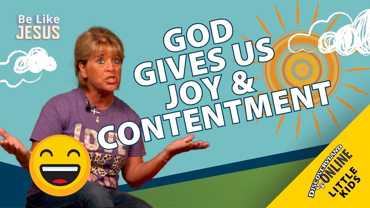 God Gives Us Joy & Contentment – Little Kids Discoveryland Online - YouTube
