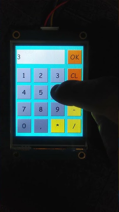 Arduino ve Nextion ile Hesap Makinesi Yapımı - YouTube