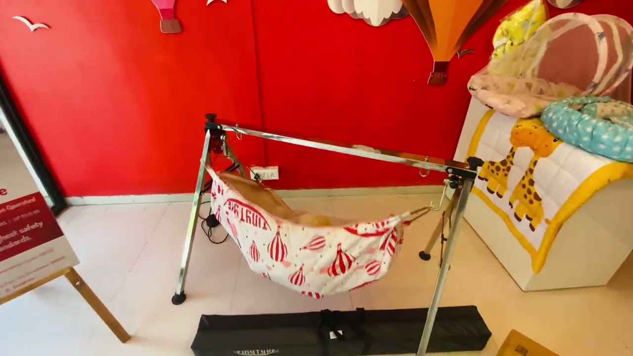 TinyTyke Baby Rocks Standard- Automatic Baby Cradle | Ghodiyu | Crib ...