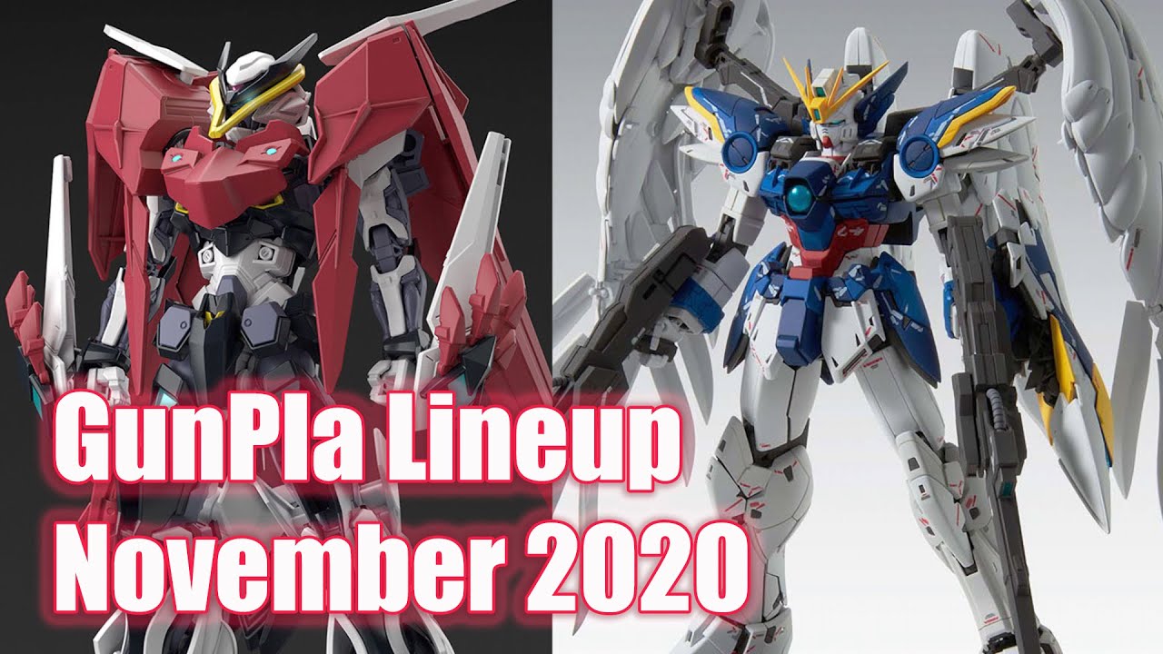 GunPla Lineup November 2020 - YouTube