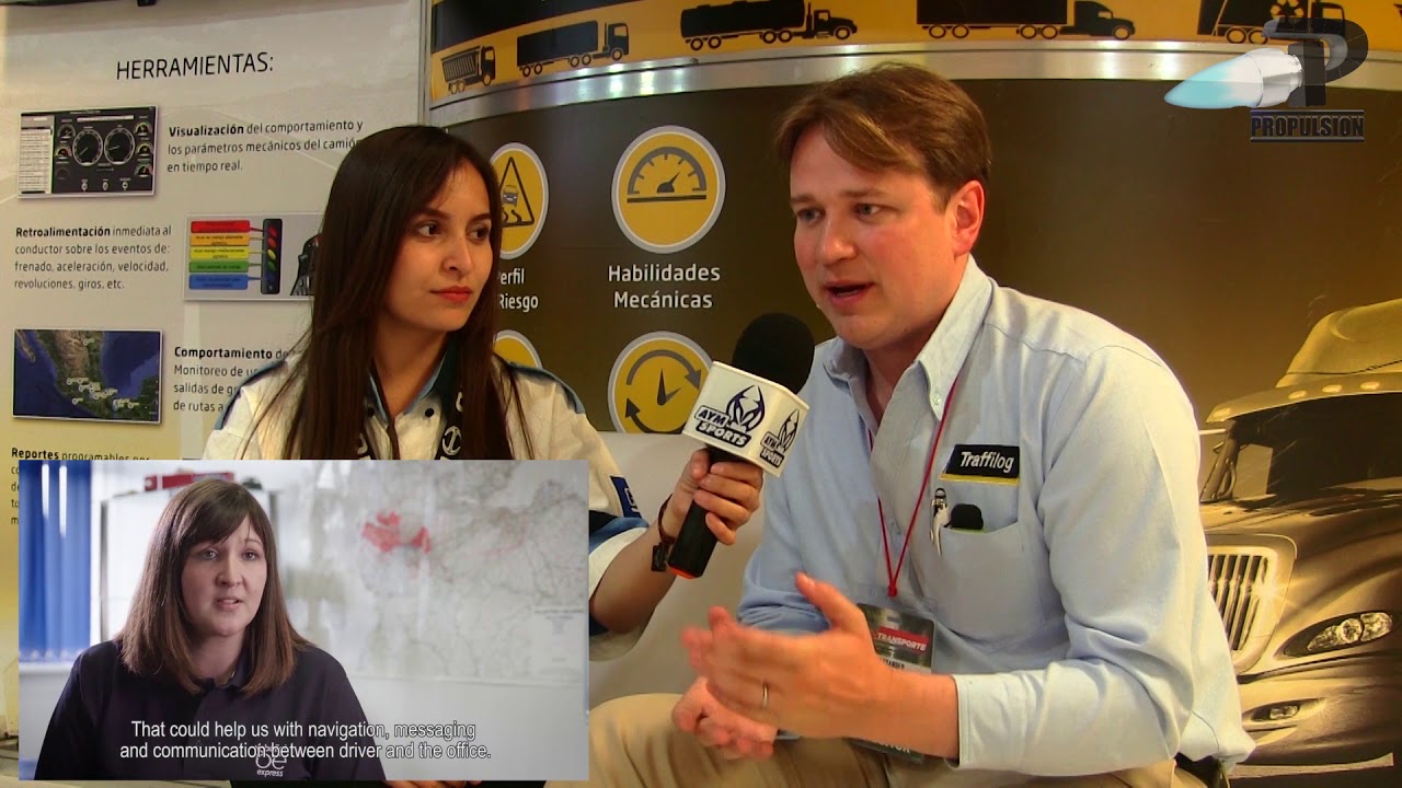 TRAFFILOG en Expo Transporte 2017 - YouTube