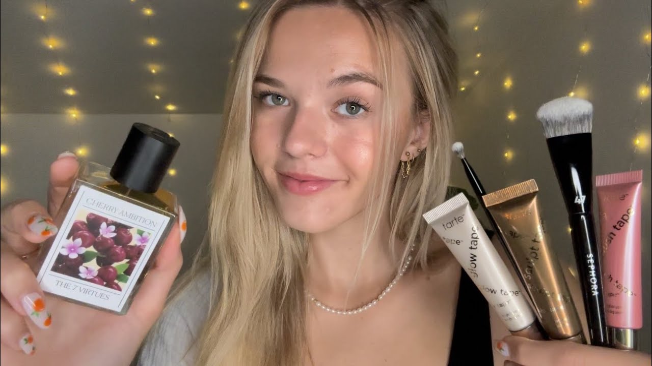 ASMR Tingly Beauty Haul 💄💋🪞 (hair, makeup, fragrance) - YouTube