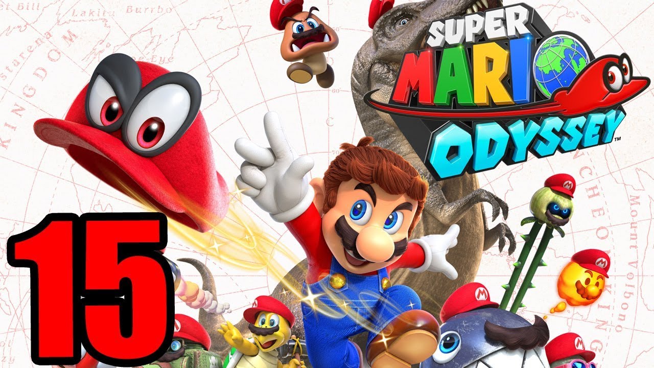 Super Mario Odyssey playthrough pt15 - The Inverted Pyramid - YouTube