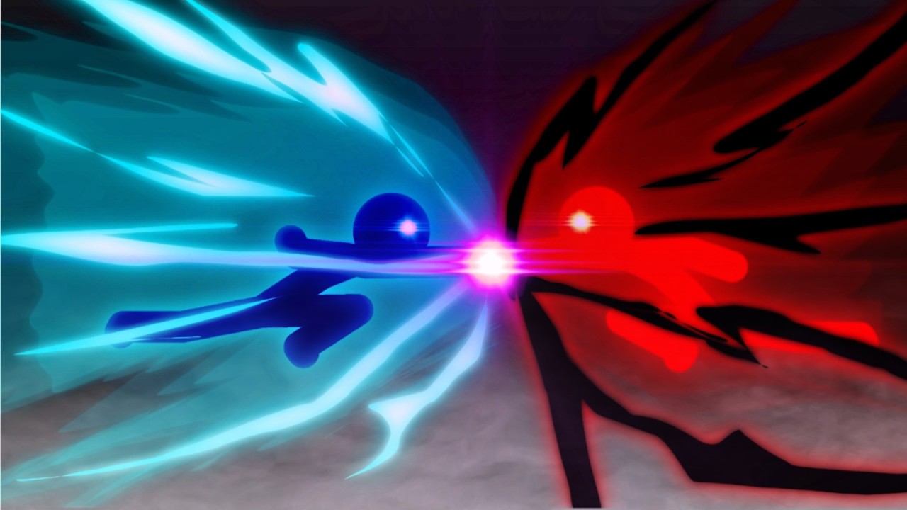 RED VS BLUE STICKMAN FIGHTING ANIMATION - YouTube