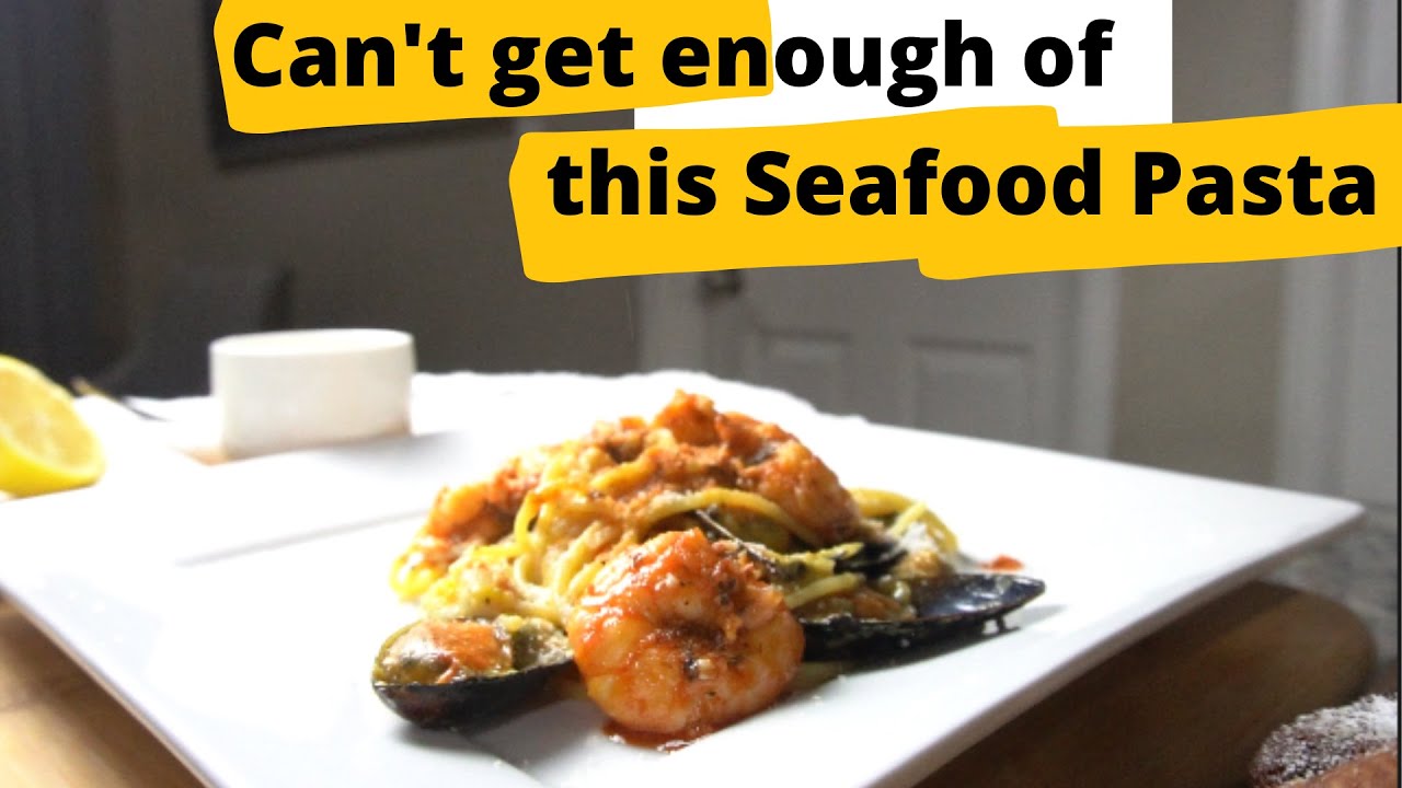 Seafood Pasta Recipe | How to make easy and delicious seafood pasta ...