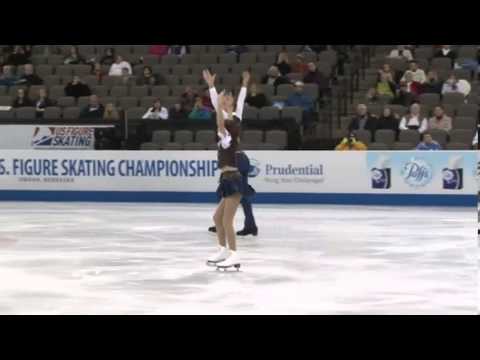 Chelsea Liu - 2013 US Figure Skating Championships - Jr. Pairs - YouTube