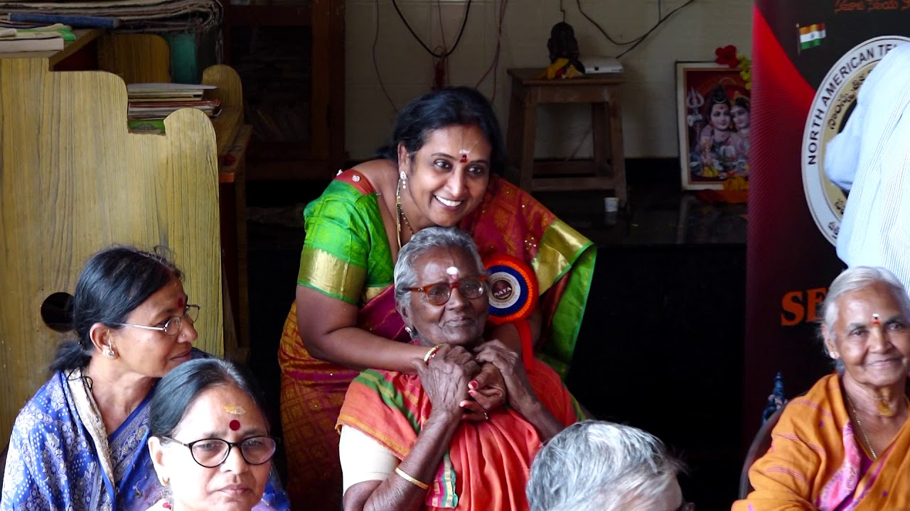 NATA Seva Days 2019 - Neelam Sanjeeva Reddy Old Age Home - Srisailam ...