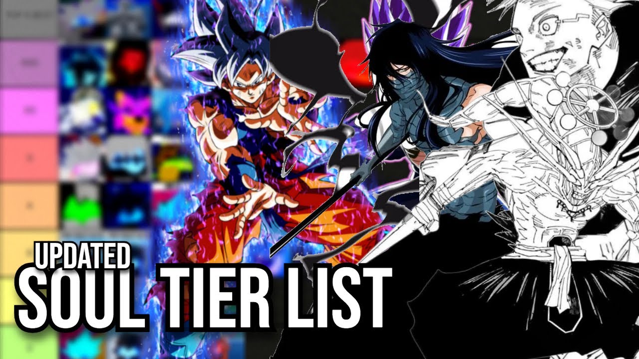 Soul Tier List | Anime Spirits - YouTube