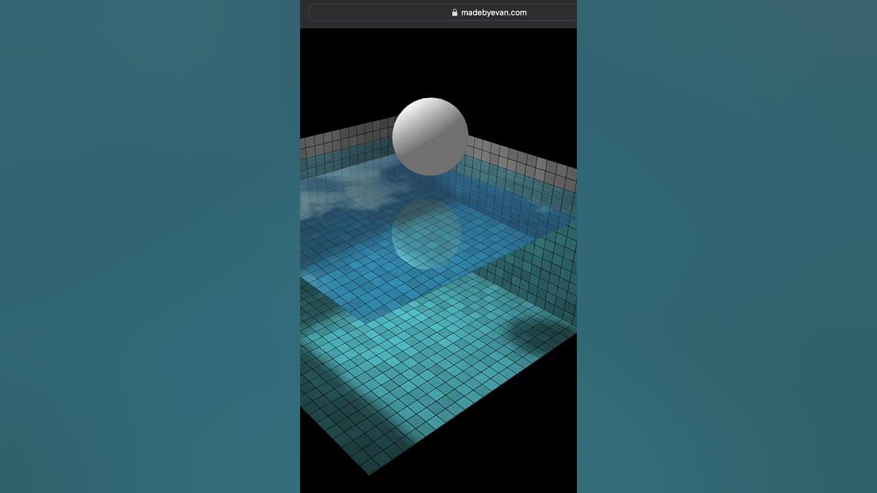 Mihail and the Realistic Interactive WebGL Water Physics - YouTube