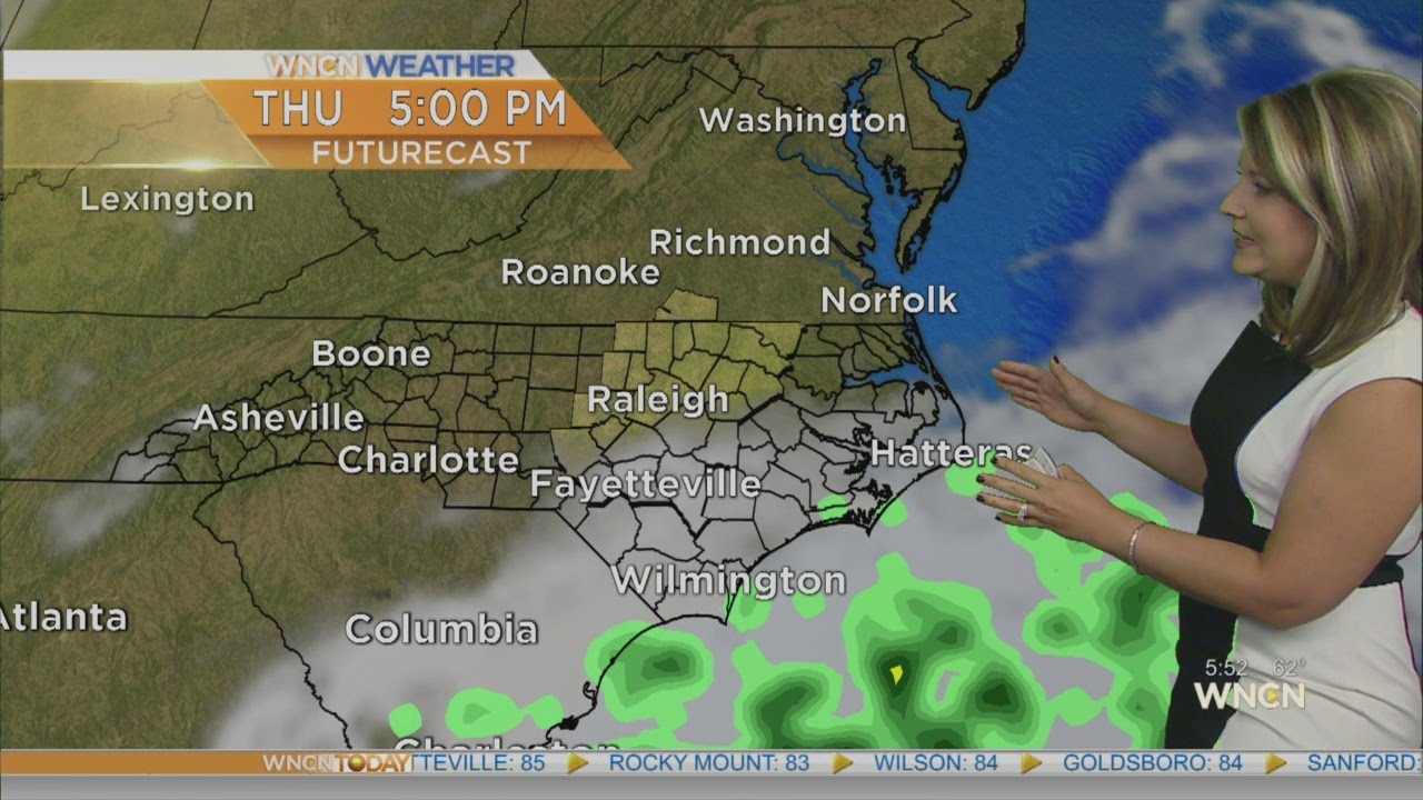 WNCN weather forecast Sept. 17, 2015 - YouTube