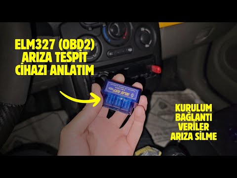 ELM327 ARIZA TESPİT CİHAZI ANLATIM / RAHATLIKLA ARIZA KODU SİL / KURULUM, BAĞLANTI, VERİ GÖSTERME