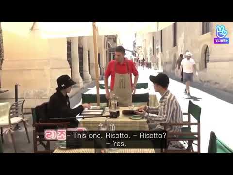 BTS In Malta .  Jungkook and Jimin trying to speak English .