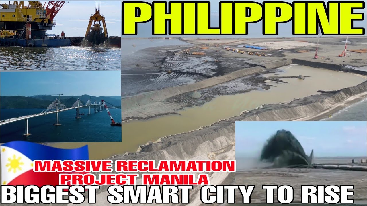 OMG! MASSIVE RECLAMATION PROJECT IN PHILIPPINES 🇵🇭 WATCH FULL VEDIO ...
