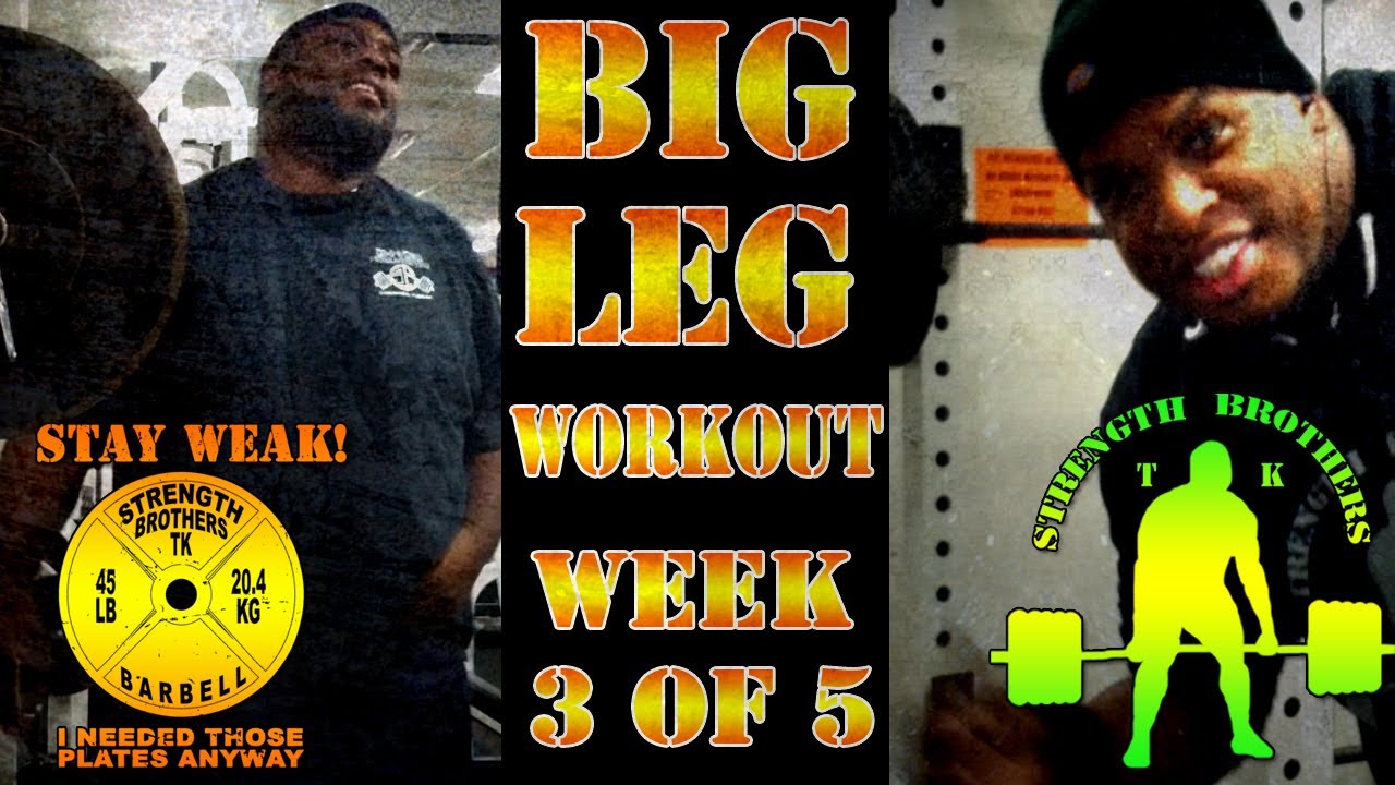 Leg Building Workout Aesthetic Week 3 of 5 335 x 8 x 3 last rep paused ...