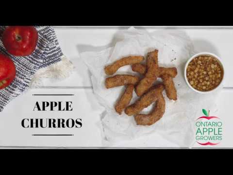 Apple Cinnamon Churros - YouTube