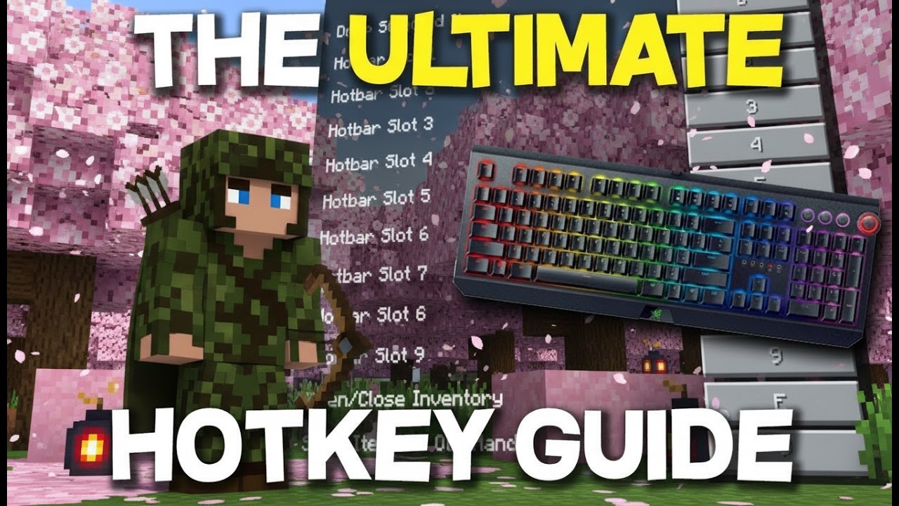 Ultimate Minecraft PvP Keybinds Guide ⚔️ | CPvP, UHC, Mace PvP - YouTube