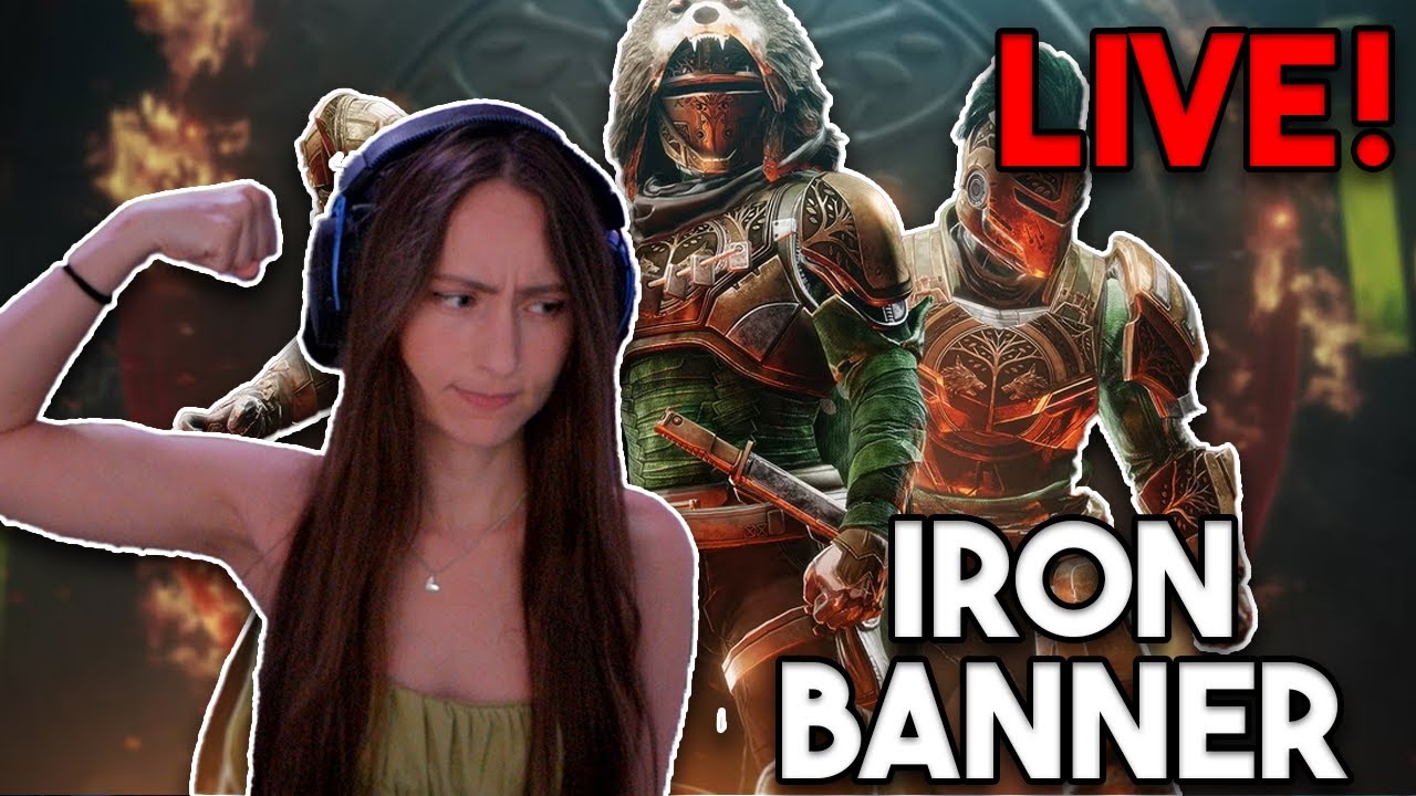 🔴LIVE! Destiny 2 MERCH REVEAL then Iron Banner! - YouTube