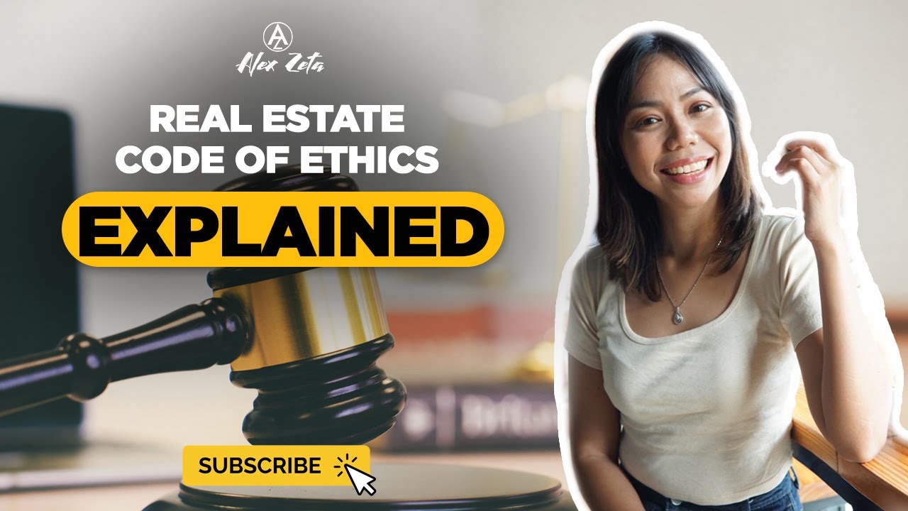 Code of Ethics for the Real Estate Agents - YouTube