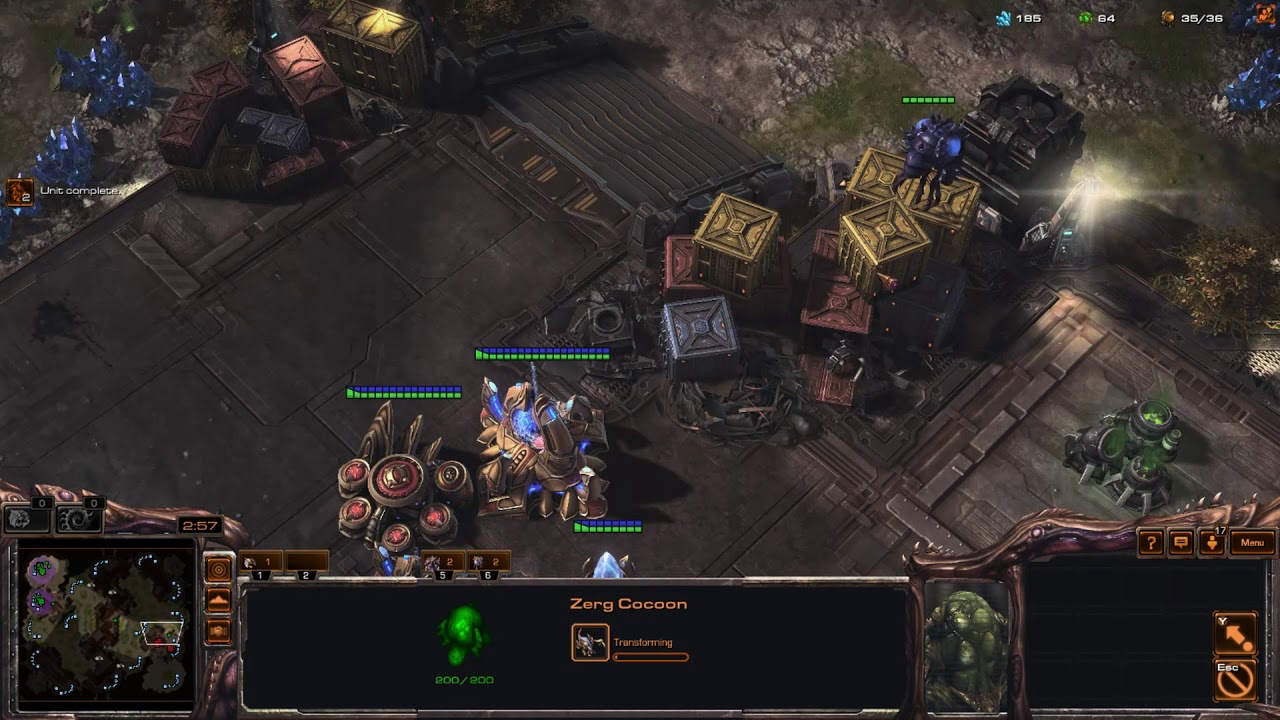 Starcraft 2 - ZvP - The Man With No Plan - YouTube