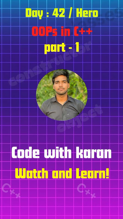 Master Oops Concepts Classes Objects Constructors And Destructors Explained Shorts Ytshorts