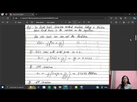 Cube Root of 12 using fixed point iteration Method - YouTube