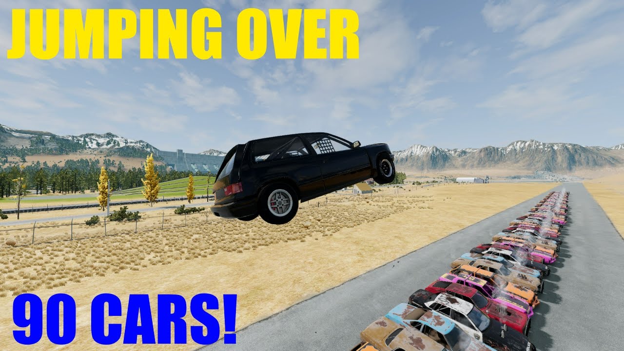 Vehicles Jumping Over As Many As 90 Cars! - Rocky Mountains USA - YouTube