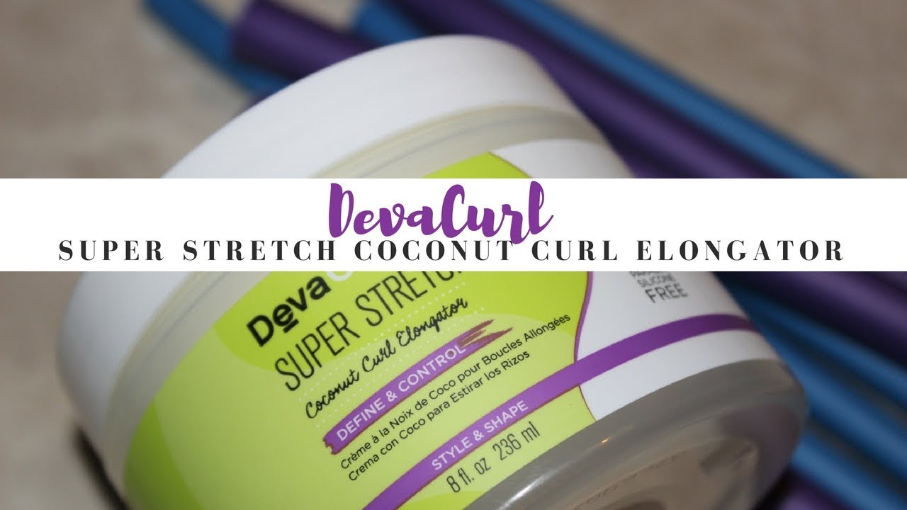 DevaCurl Super Stretch Coconut Curl Elongator #DevaCurl #superstretch # ...