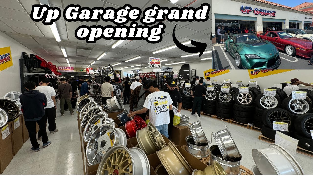 Biggest JDM store grand opening in the US !!!! - YouTube