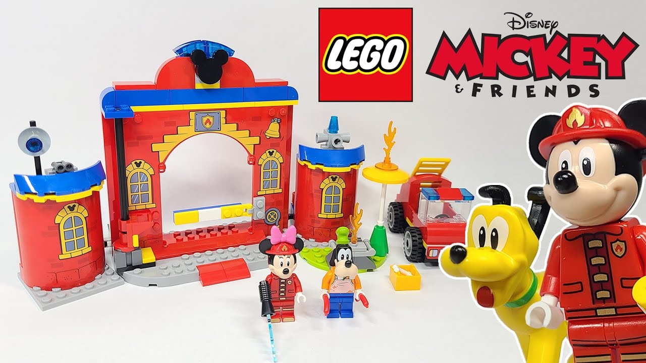 LEGO Disney Mickey & Friends Fire Truck & Station (10776) - 2021 Set ...